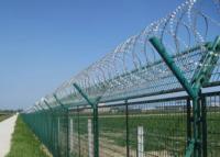 China Anti Climb 358 Mesh Airport Security Fencing 2.0-3.0m Height with 3.0-6.0mm Wire Diameter for sale