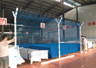 China 3D Airport Security Fencing with Y-Post Design - 1830mm to 2430mm Height, 2.0m to 2.8m Length Options for sale