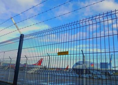 China Y Post 3D Welded 20x20mm Airport Security Fencing with 1.0-6.0mm Wire Thickness and 0.5-6m Height Options for sale