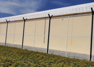 China 4mm Y Post Airport Security Fencing ISO 9001 2015 Support 2700mm Height for sale
