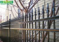 China H2.2m PVC Coated Decorative Aluminum Fencing with 3000+ SQM Production Capacity and 10-20 Year Warranty for sale