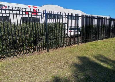 China Top Welded Powder Coating Aluminum Picket Fence - 1.5-3m Panel Lengths, 1.2-2.5mm Thickness, 10-Year Guarantee for sale