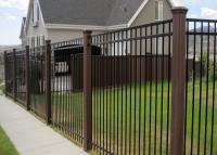 China Powder Coated Aluminum Spear Top Fencing 1.5-3m Length 1.2-2.4m Height Hot-Dip Galvanized for sale