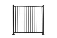 China Decorative Aluminum Fencing Flat Top Welded Panel 1.2m Height 1.8m Length for sale
