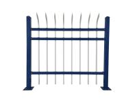 China 6061 Aluminum Decorative Fence 1.8m Height Powder Coated Galvanized Iron Garden Yard Panel for sale