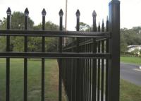 China Powder Coated Decorative Aluminum Fence Panel 1.5m Height 6063 Alloy for sale
