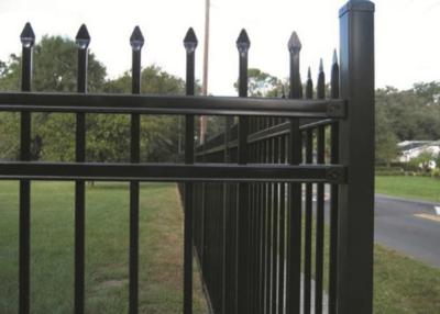 China Powder Coated Decorative Aluminum Fence Panel 1.5m Height 6063 Alloy for sale