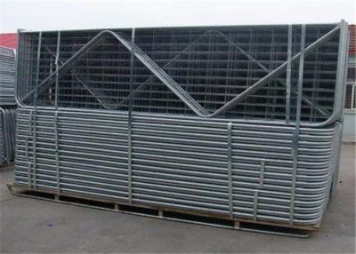 China ISO9001 Certified N/M Type Metal Farm Gates for Animals - Hot Dip Galvanized with 400g/m² Coating, 900-1800mm Height for sale