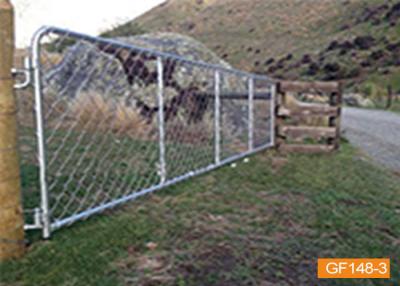 China Welded Steel Farm Fence Gates 900-1800mm Height with Hot-Dip Galvanized Finish for Cattle and Livestock for sale