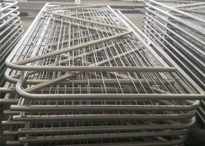 China Hot Dipped Galvanized W16ft Swaged Farm Fence Gates - 1800mm x 2100mm & 1600mm x 2100mm Sizes for sale