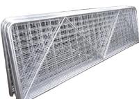 China W16ft N Style Powder Coating Metal Cattle Gates - 6'-12' Length, 3'-6' Height, Galvanized Carbon Steel for sale