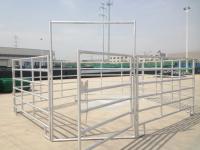 China Heavy Duty 1.7m Pipe Filled Farm Fence Gates - Hot Dip Galvanized Steel with 32mm OD Pipe for Livestock for sale