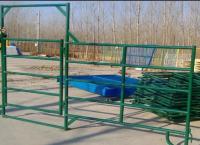 China Galvanized Welded Portable Cattle Panels 1.8m High 2.1m Wide Livestock Fence for sale