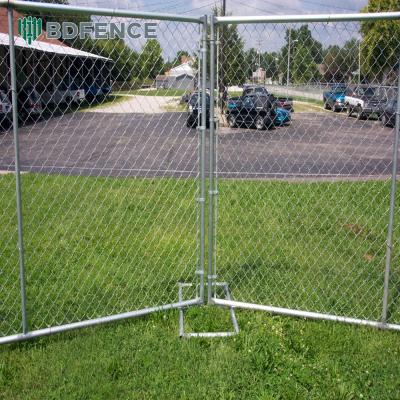 China 5ft Drive-Thru Plastic Coated Chain Link Fencing Order Station Integration for sale