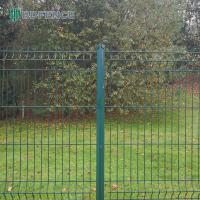 China Government V Mesh Security Fencing Riot Proof 2.4m Height 5.0mm Wire Diameter for sale