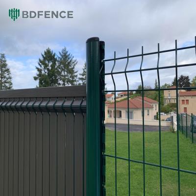 China Community Garden V Mesh Security Fencing 1.8m Height Galvanized Steel Greenery Fence for sale