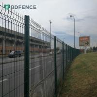 China Private Garden V Mesh Security Fencing Decorative Safety 1.8m Height Galvanized Steel for sale