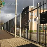 China Customizable Tubular Steel Fence 1.2m-2.4m Height Powder Coated Hot Dipped Galvanized for sale