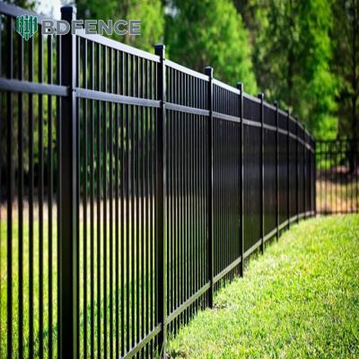 China Commercial Grade Tubular Steel Fence 1.8m Height 2.0m Width High Performance Security Fencing for sale