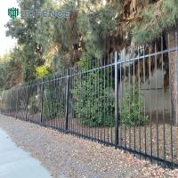 China Child Proof Tubular Steel Fence 1.5m 2.0m Height Safety Barrier for Playground for sale