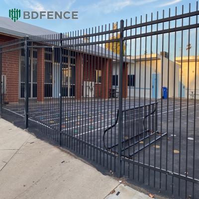 China Functional Tubular Steel Fence Practical Use for sale
