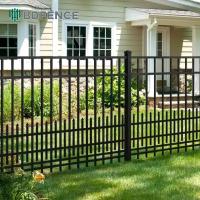 China Without Spikes Tubular Steel Fence Safe Edges 1.5m 2.0m Height Rounded Smooth Edges for sale