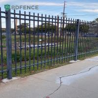 China Customizable Aluminum Tubular Steel Guardrails 2000mm Width 1800mm Height Eco-Friendly Anti-Theft Security Fencing for sale