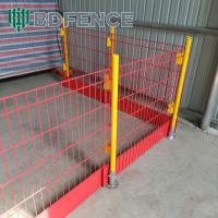 China High-Visibility 1.5m Length Edge Protection Barrier Polyester Powder Coating for sale