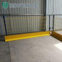 China 1.5m Height Edge Fall Protection With Toe Board Housed Steel Edge Barriers Fence Used for Construction Engineering for sale