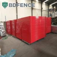 China Customized Australian Temporary Fence Panel Yard Fence Outdoor Construction Eco-Friendly Hot Dipped Galvanized Safety Fencing for sale