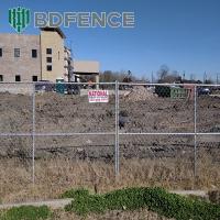 China American Standard Portable Temporary Chain Link Fence Panels 6x12/6x10 Construction for sale