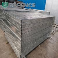China Canada Market 6 X 10 ft Construction Site Movable Galvanized Temporary Fence Panels for sale
