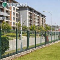 China Top Spikes Clear View Anti-Climb Anti-Cut Steel Mesh 358 Fence Panel with Powder Coating Easily Assembled for Perimeter Security for sale