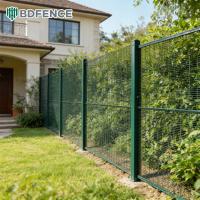 China Top Spikes Clear View Anti-Climb Anti-Cut Steel Mesh 358 Fence Panel with Powder Coating Easily Assembled for Perimeter Security for sale