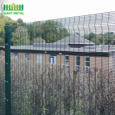 China 358 Fence Specification 12.7mm X 76.2mm Anti Climb Security Fencing Panel 358 Mesh Fence for sale