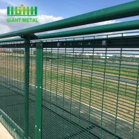 China 358 Fence Specification 12.7mm X 76.2mm Anti Climb Security Fencing Panel 358 Mesh Fence for sale