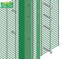 China 358 Fence Specification 12.7mm X 76.2mm Anti Climb Security Fencing Panel 358 Mesh Fence for sale