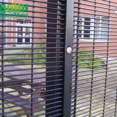China 358 Fence Specification 12.7mm X 76.2mm Anti Climb Security Fencing Panel 358 Mesh Fence for sale