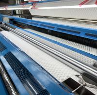 China Accurate Fabric Inspection Machine with Fabric Tighten Frame 1800mm-3200mm Working Width Rolling Speed 9-90m/min for sale