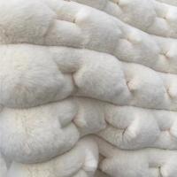 China SL Custom Color Soft Fluffy Fabric Material High Static Resistance 10 Pcs MOQ for sale