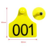 China cow ear tags,65*60mm for sale