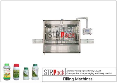 China 50ml Servo Piston Filling Machine Pesticide Fertilizer 4800B / H for sale