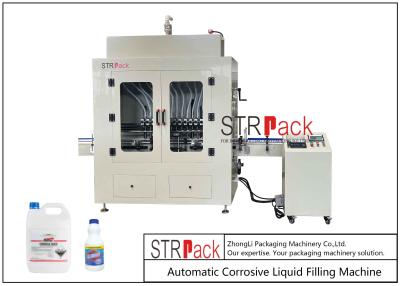 China Full Automatic Harpic Filling Machine 4000B / H Toilet Cleaner for sale