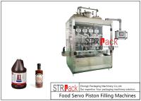 China Lobe Pumps Automatic Liquid Filling Machine For Chunk Paste for sale