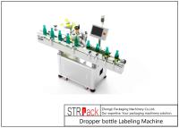 China STL-A Wrap Around Dropper Bottle Labeling Machine 50 - 200pcs/min for sale