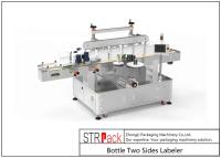 China STL-AL Bottle Double Side Labeling Machine Counterpressure Plate 1500mm for sale