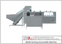 China Automatic Bottle Sorting Unscrambler Machine 60 - 120 Bottles/min for sale