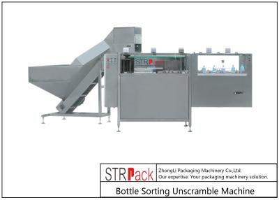 China Automatic Bottle Sorting Unscrambler Machine 60 - 120 Bottles/min for sale