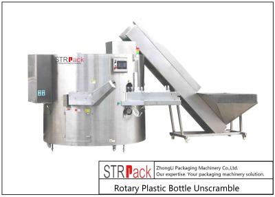 China Rotary Plastic Bottle Unscrambler Machine 18000 PH for sale