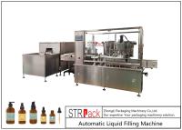 China Customized 50ml 100ml Cosmetic Lotion Liquid Bottle Filling Capping Machine 220V / 50Hz for sale